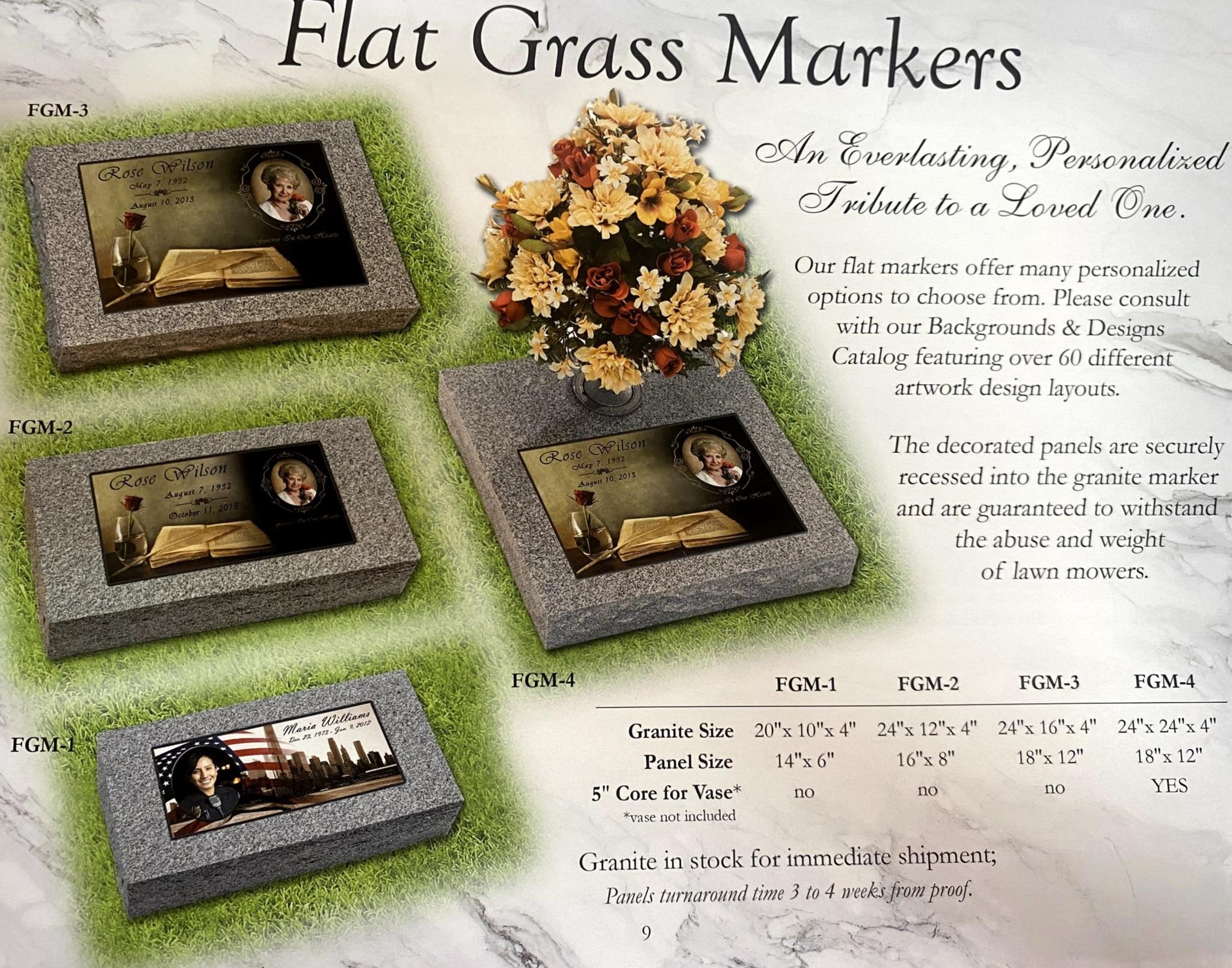 Flat Grave Markers Beaumont, TX | Texas Monuments